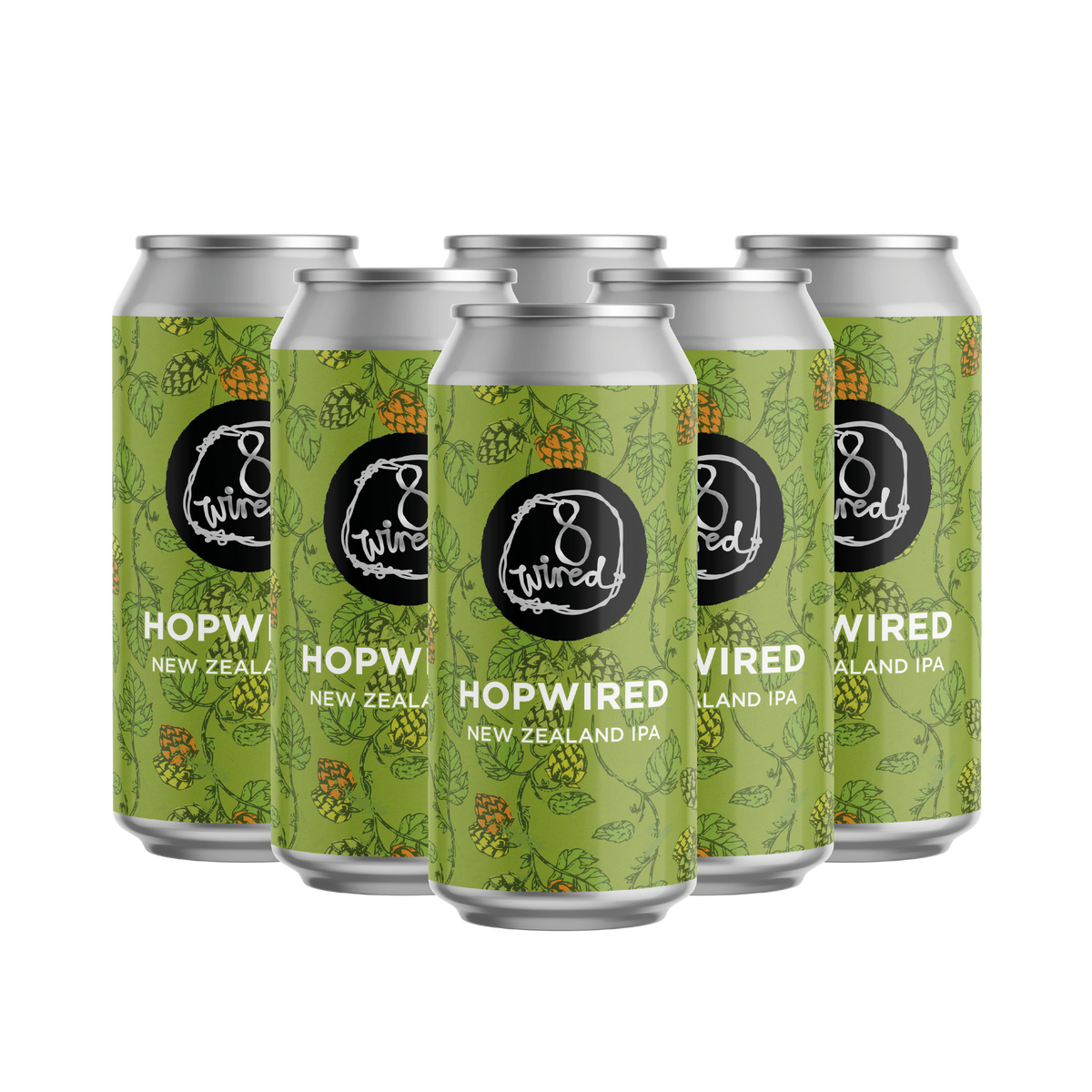 Hopwired - NZ IPA 7.3% - 440ml Cans – 8 Wired Brewing