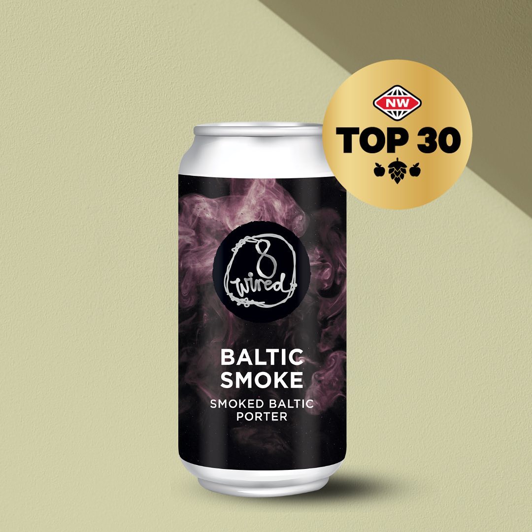 BALTIC SMOKE MAKES NEW WORLD TOP 30 – 8 Wired Brewing