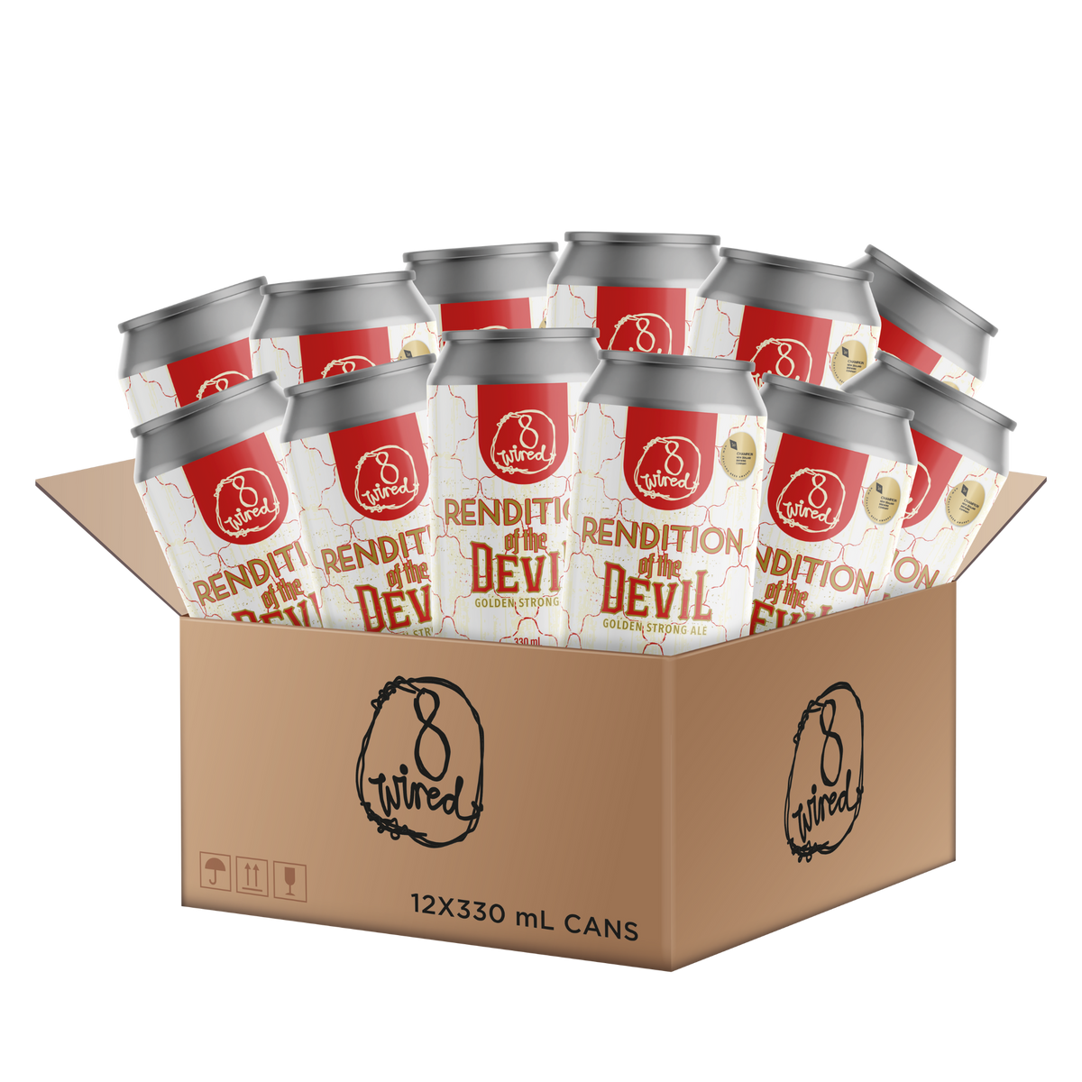 Rendition of the Devil - Golden Strong Ale 8.5% - 330ml Cans – 8 Wired ...