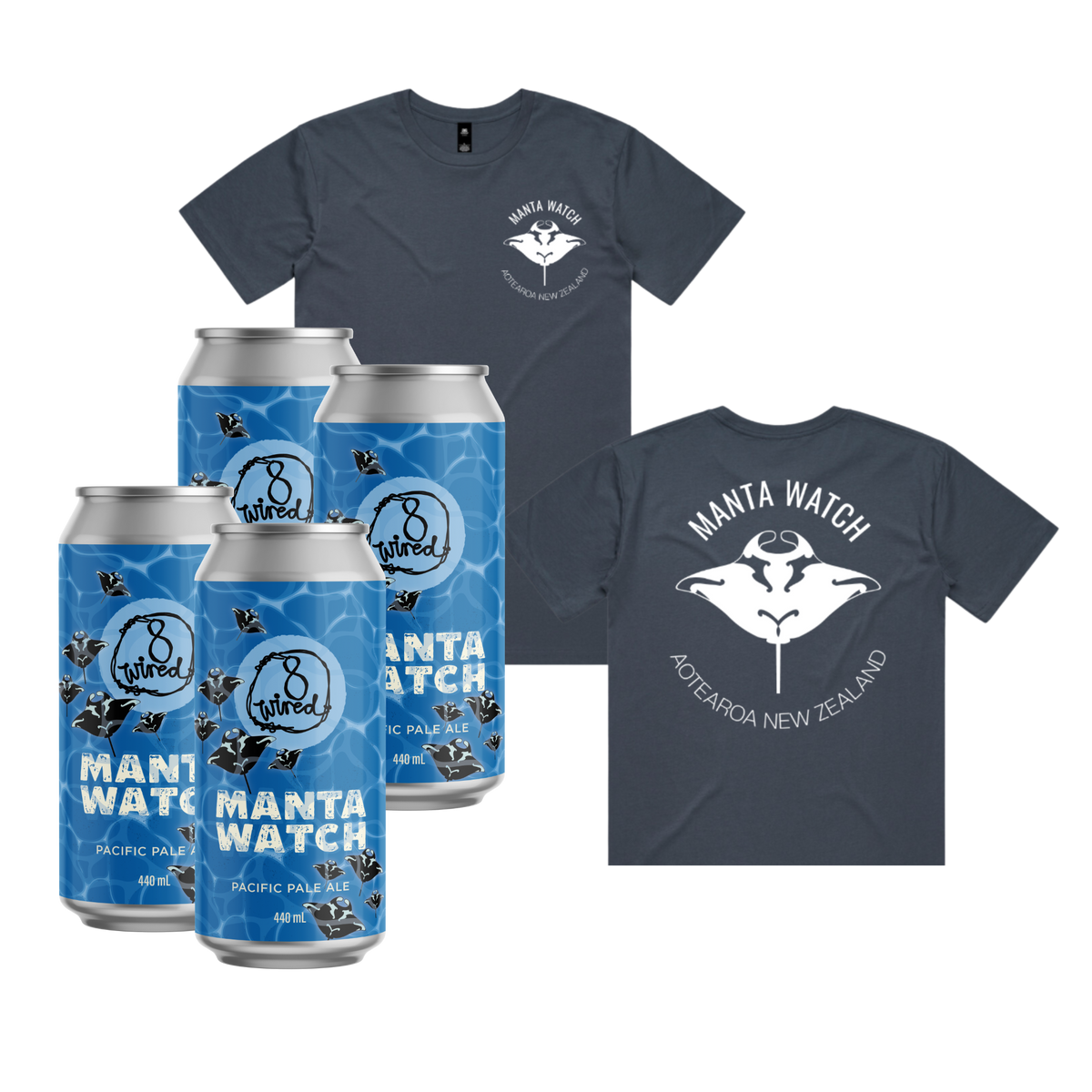 8 Wired x Manta Watch - Collab Pack - Anthracite – 8 Wired Brewing